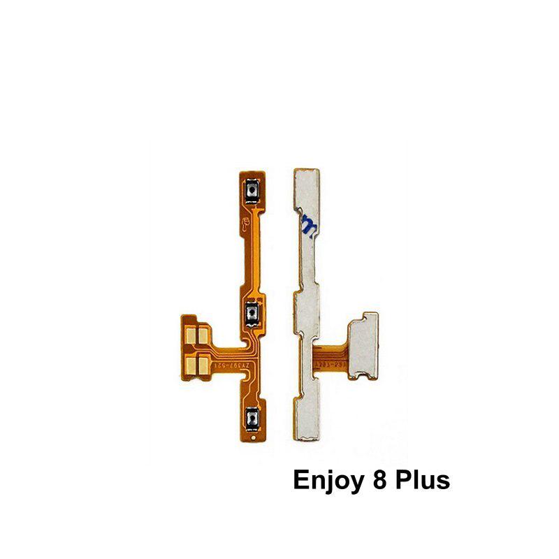 New Power on/off & volume up/down buttons flex cable for Huawei Enjoy 8 ...