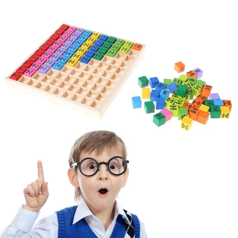 Buy Wooden Multiplication Table Early Teaching Puzzle Children ...