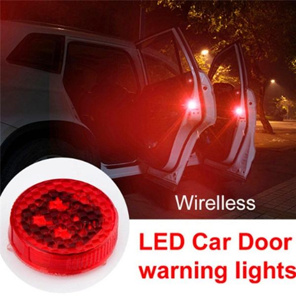 Buy 2pcs/Set Flashing LED Warning Lamp Auto Strobe Traffic Light Car ...