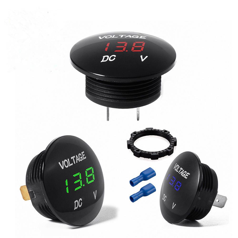 Buy Universal Digital Monitor Voltmeter Waterproof Voltage Meter for DC ...
