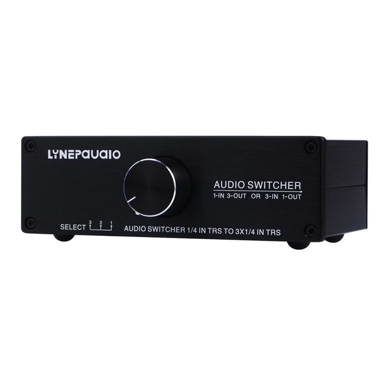 Buy Lynepauaio Audio Switcher 1 Input 3 Output Or 3 Input 1 Output ...
