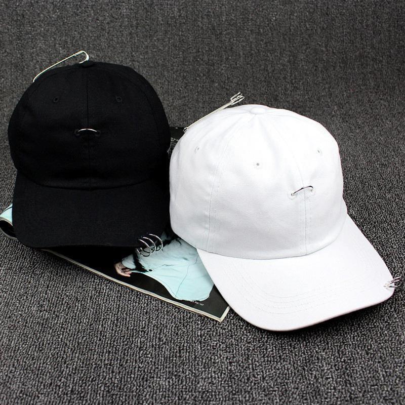 Fashion Men Women Hat Ring Hip Hop Curved Strapback Baseball Snapback ...