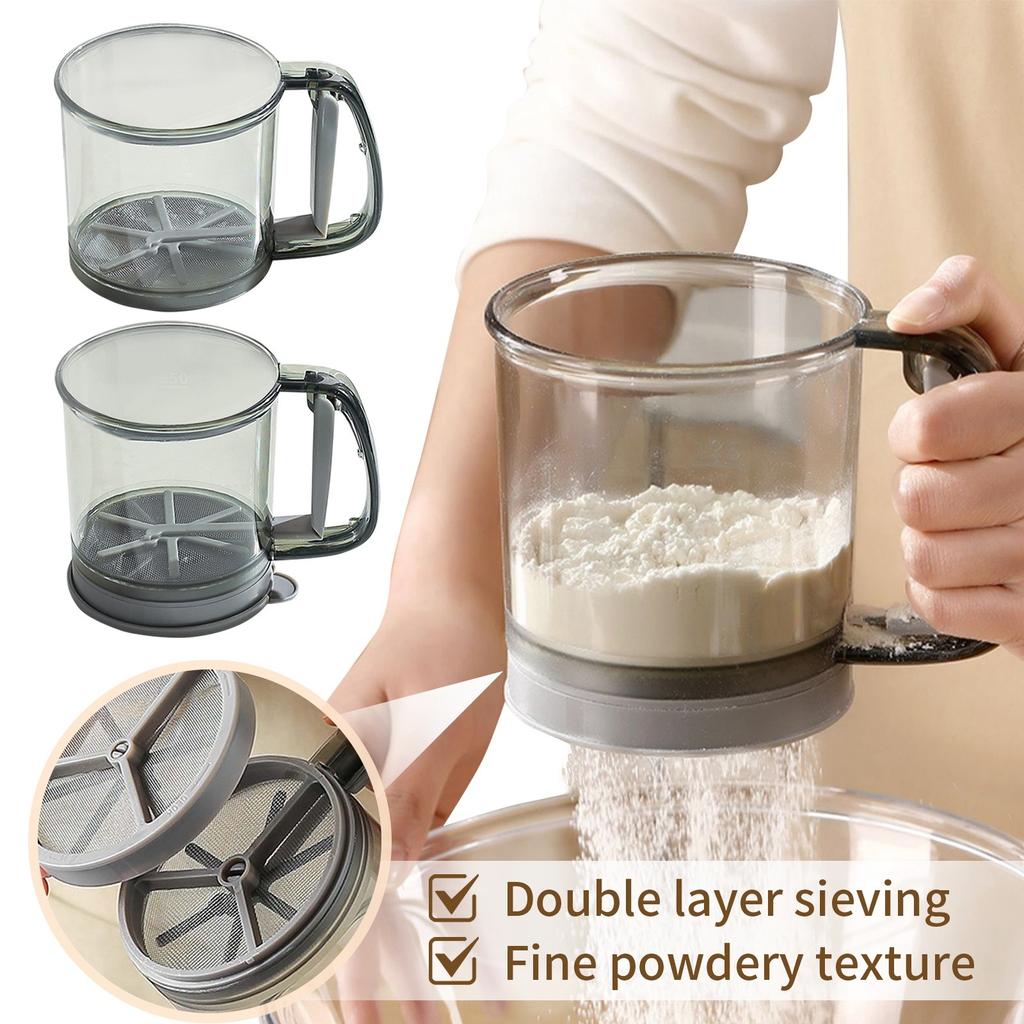 Cheap Semi-Automatic Flour Handheld Flour Household Filter Baking Tool ...