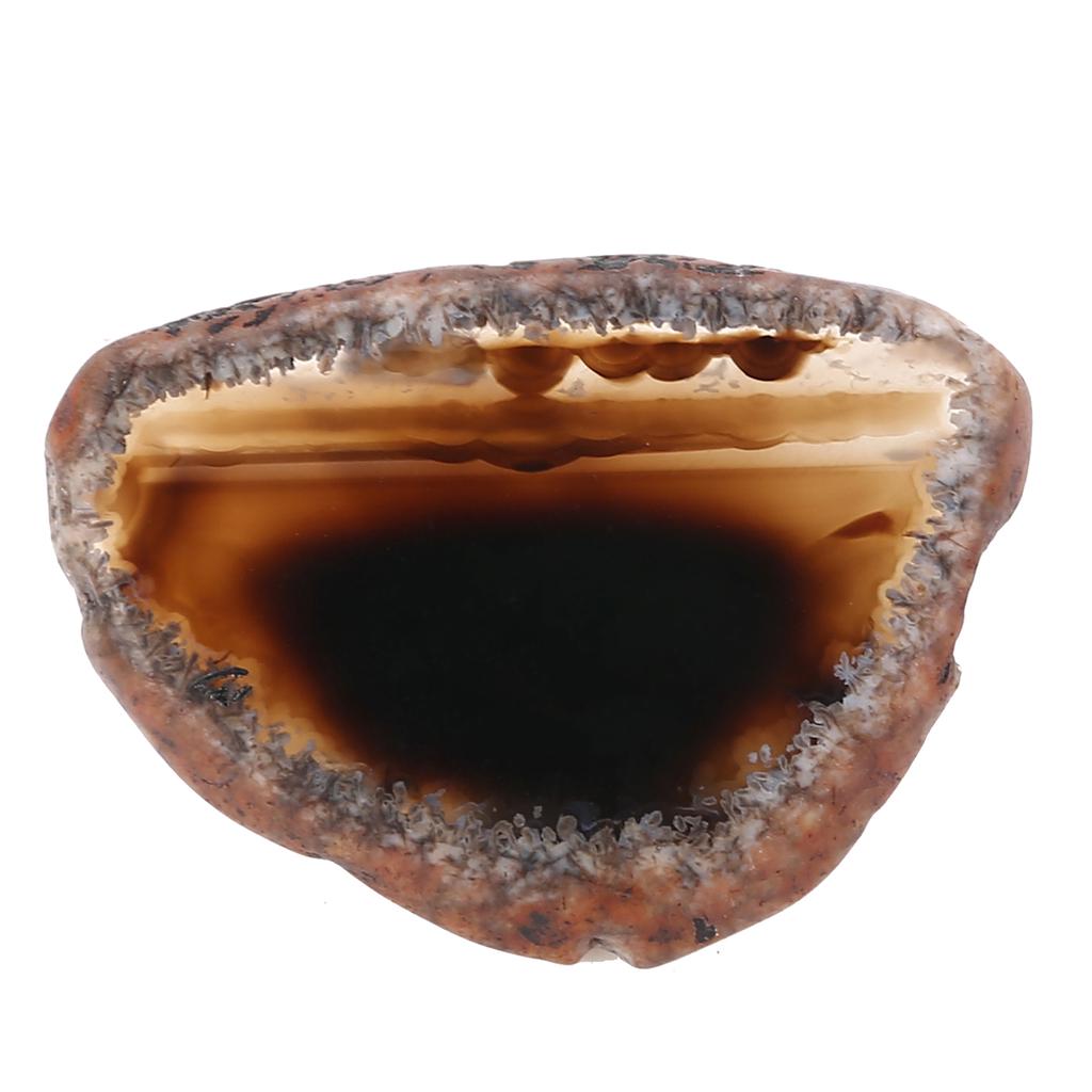 Buy Dagu Natural Agate Slices Geode Polished Slab Brazil Crystal Quartz ...