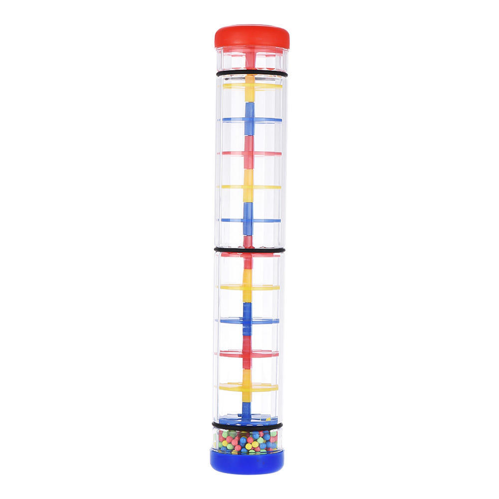 Colorful 12" Rainmaker Rain Stick Musical Instrument Toy for Toddler ...