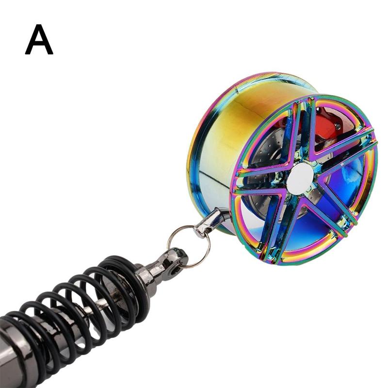 Buy Car Styling Rearview Mirror Pendants Ornaments Aluminum Alloy Wheel ...