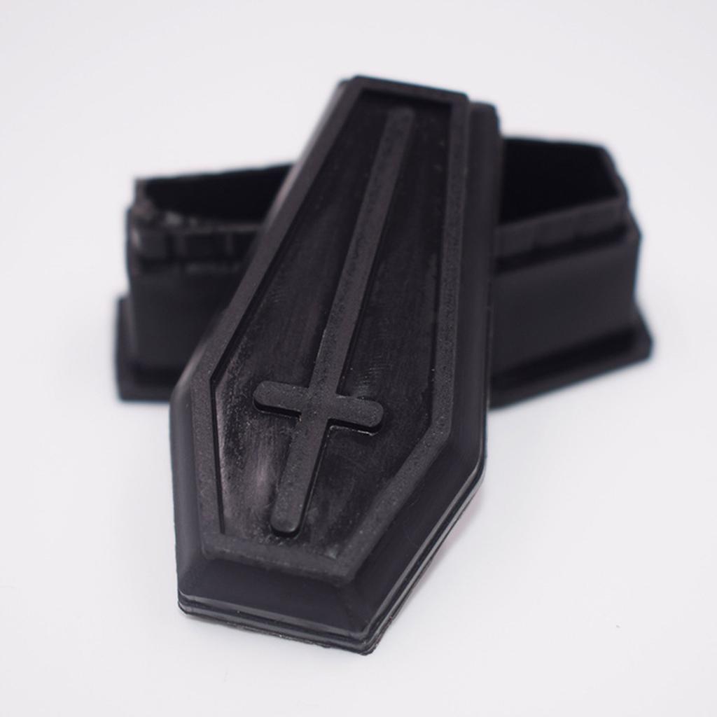 Cheap 6pcs Halloween Coffin Fake Funeral Coffin with Cross Lid Coffin ...