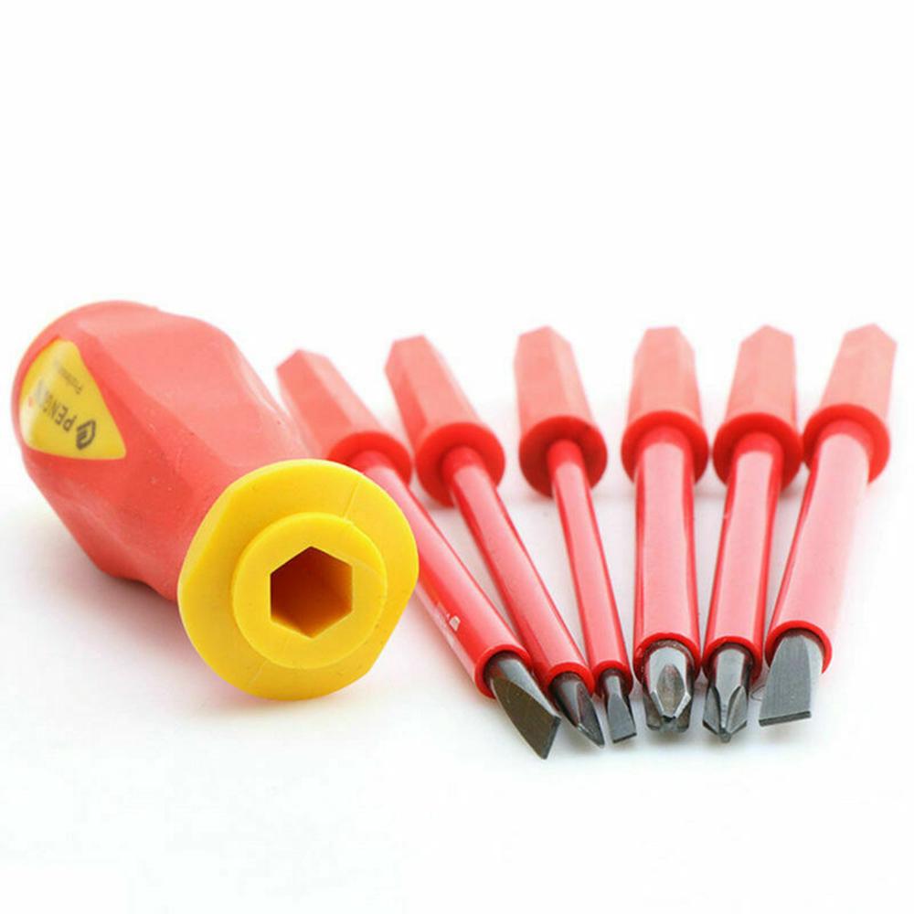 Buy Electricians Screwdriver Set Tool Electrical Fully Insulated Multi ...