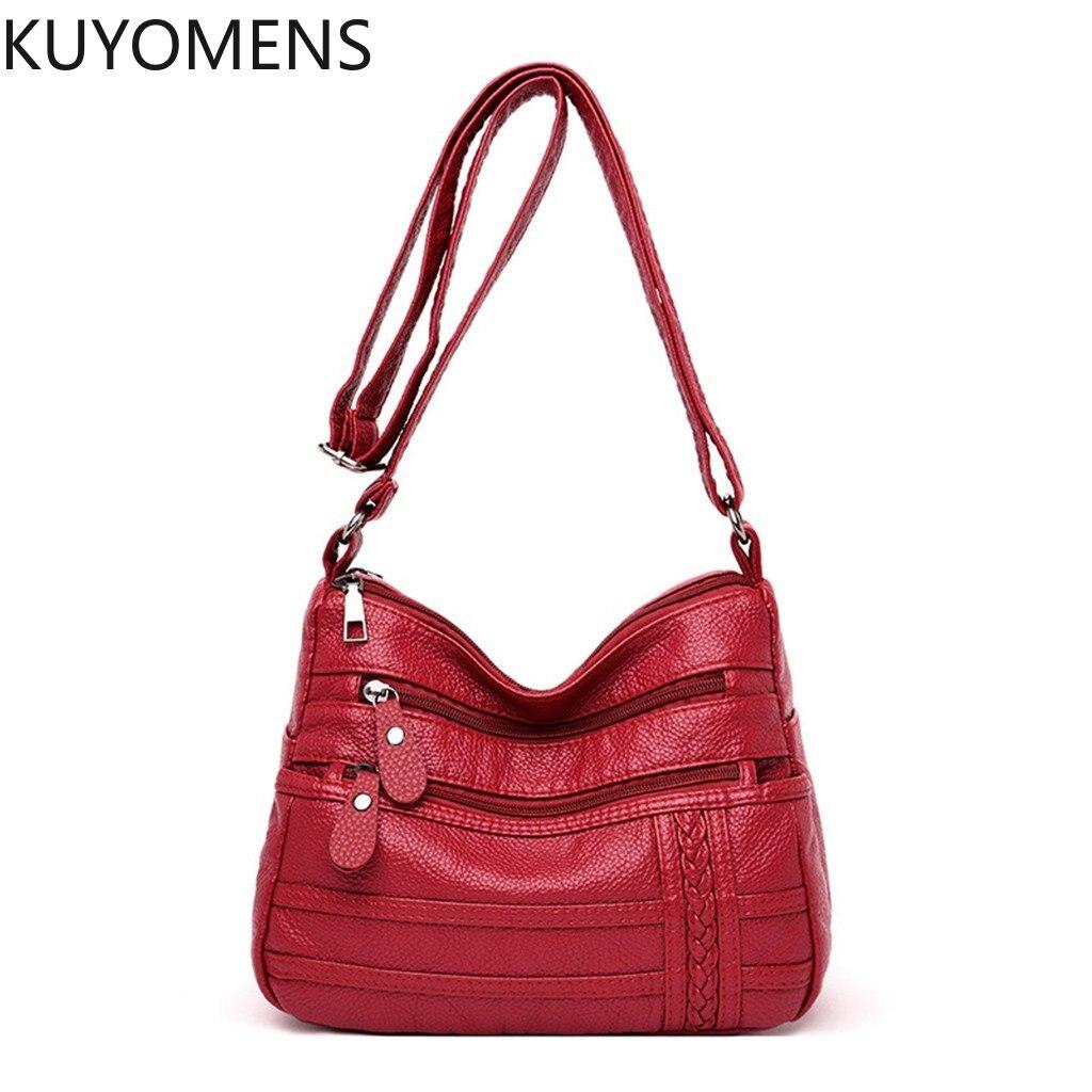 Buy Women Bag Fashion Ladies Leather Bags Casual Messenger Bags For ...