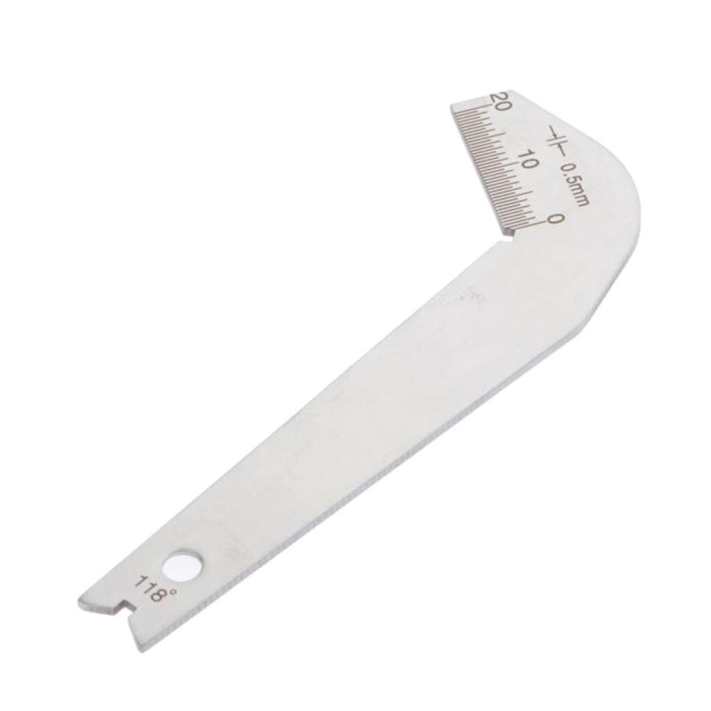 Buy Drill Bit Gauge Dimension Gage Inspection Gauges Metalworking Tools ...