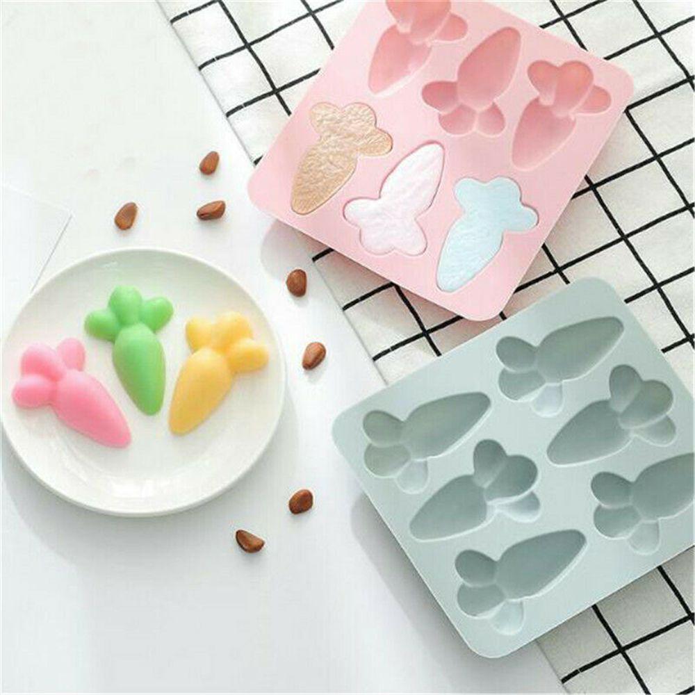 Buy Cake Decorating Chocolate Baking Mold Carrot Shape Silicone Fondant ...