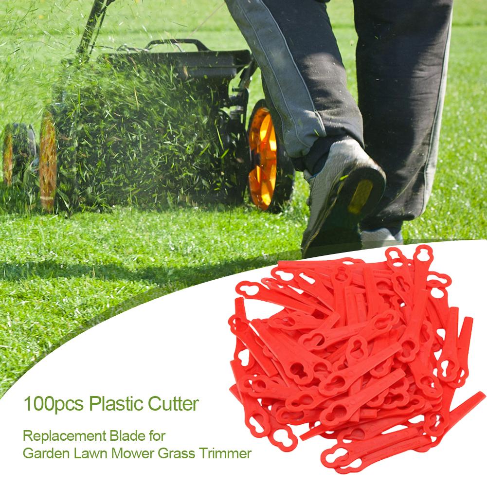 Satın alın 100pcs Plastic Cutter Replacement Blade for Garden Lawn ...