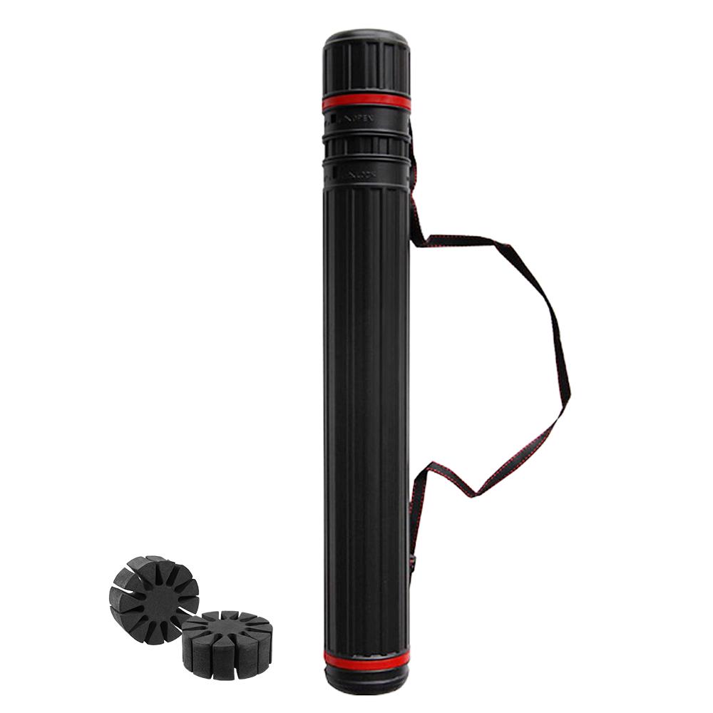 Cheap Telescopic Archery Arrow Case Carrier Tube with 2 EVA Foam Arrow ...