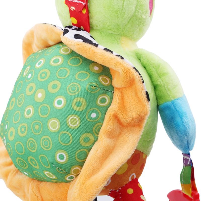 Buy Rattle Toy Stroller Crib Bed Hanging Baby Turtle Plush Musical Bell ...