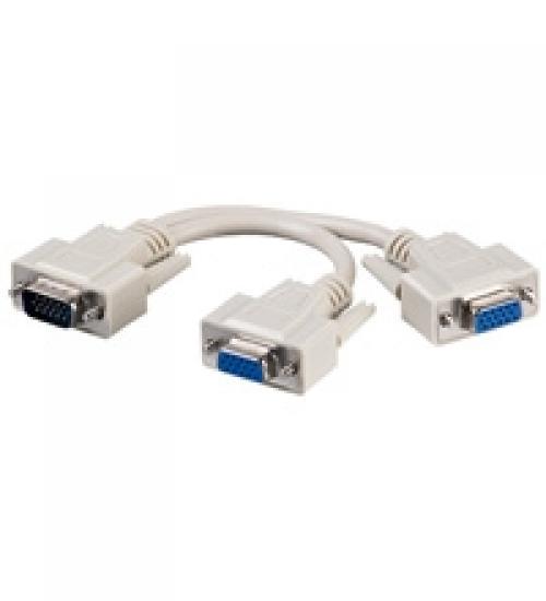 Wentronic adaptateur svga fiche svga / 2 prises svga ii uygun fiyatlı ...