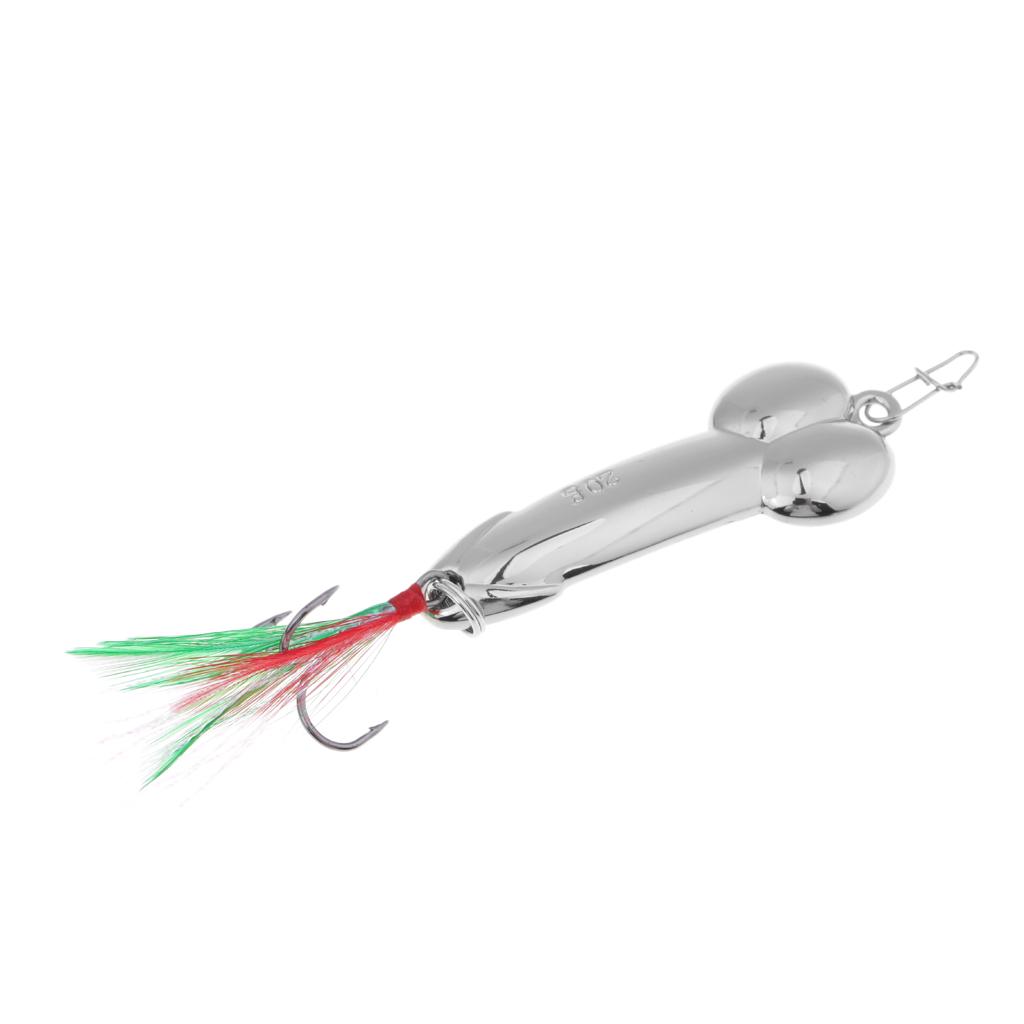 Silver Fishing Spoon Lure Spinner Bait Metal Hard Bait Crankbait Tack ...