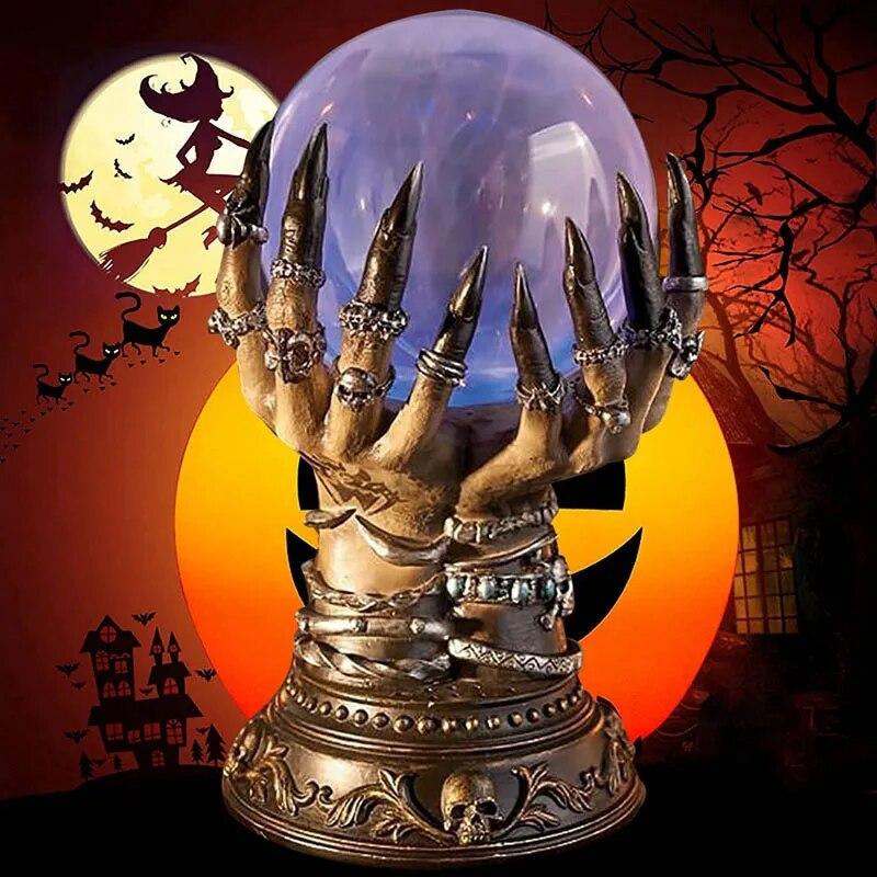Novelty Demon Hand Magic Plasma Ball Lightwizard Wizard Spells Magic ...
