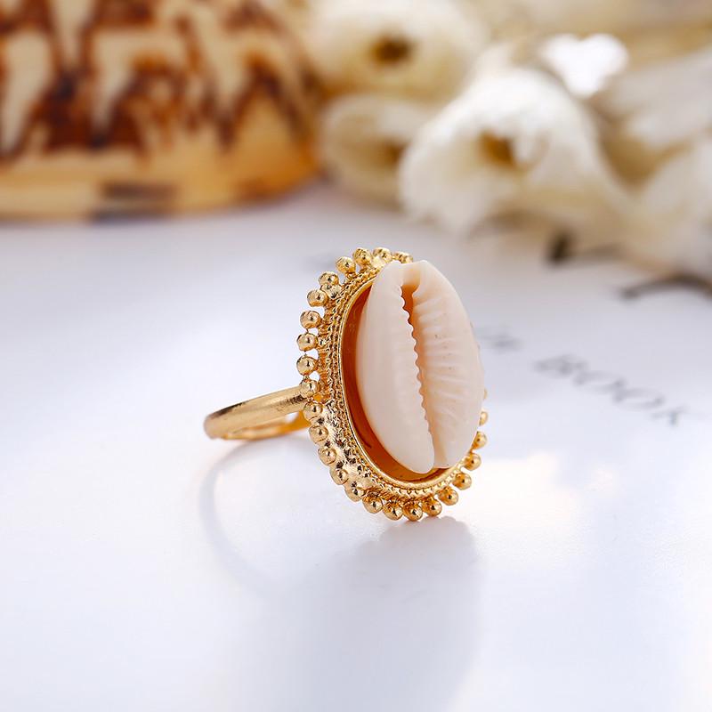 Buy Bohemian Antique Shell Summer Beach Conch Women Girl Charming Metal ...