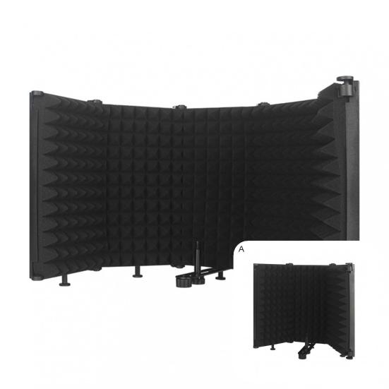 Buy Long-lasting Microphone Insulation Shield Foldable Practical ...