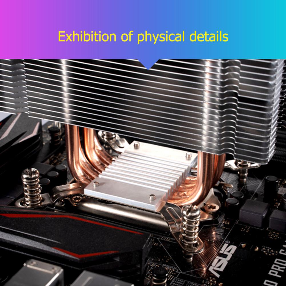 Buy Jonsbo CR1000 Tower RGB CPU Cooler Fan 4 Heatpipe PWM 4Pin Cooling ...