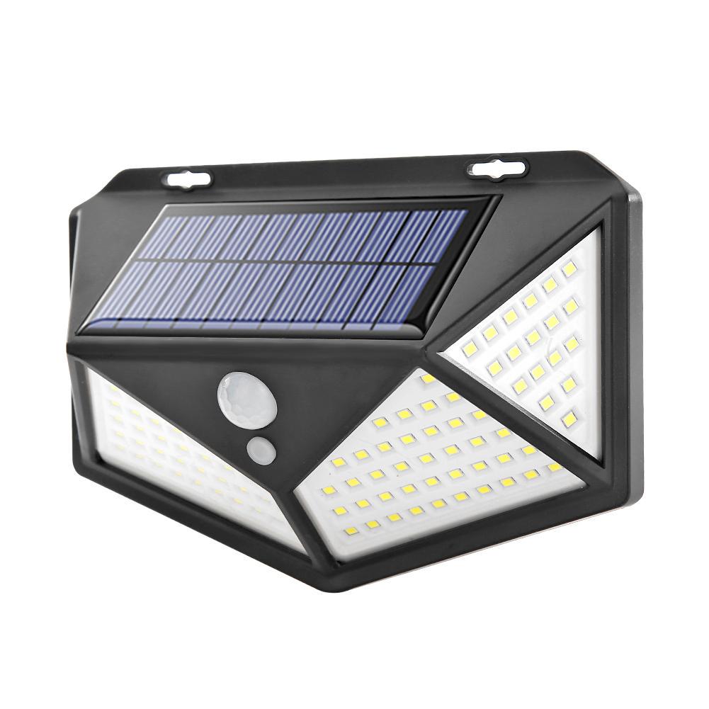 100 LED Solar Light Outdoor Solar Lamp Powered Sunlight 3 Modes PIR Motion Sensor-buy at a low ...
