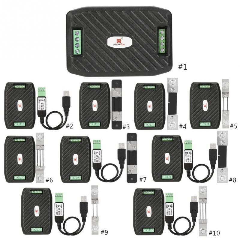 PEACEFAIR PZEM-017 DC Voltage Current Power Energy Consumption Meter ...