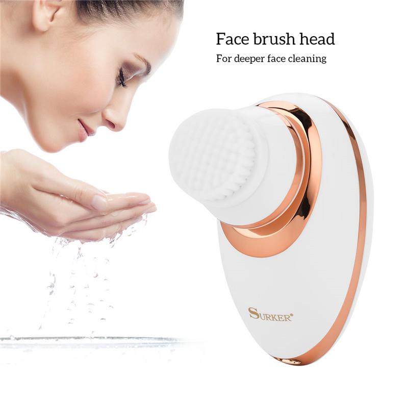 Buy 3 In 1 Electric Hair Removal Rechargeable Epilator with 5 Blades ...