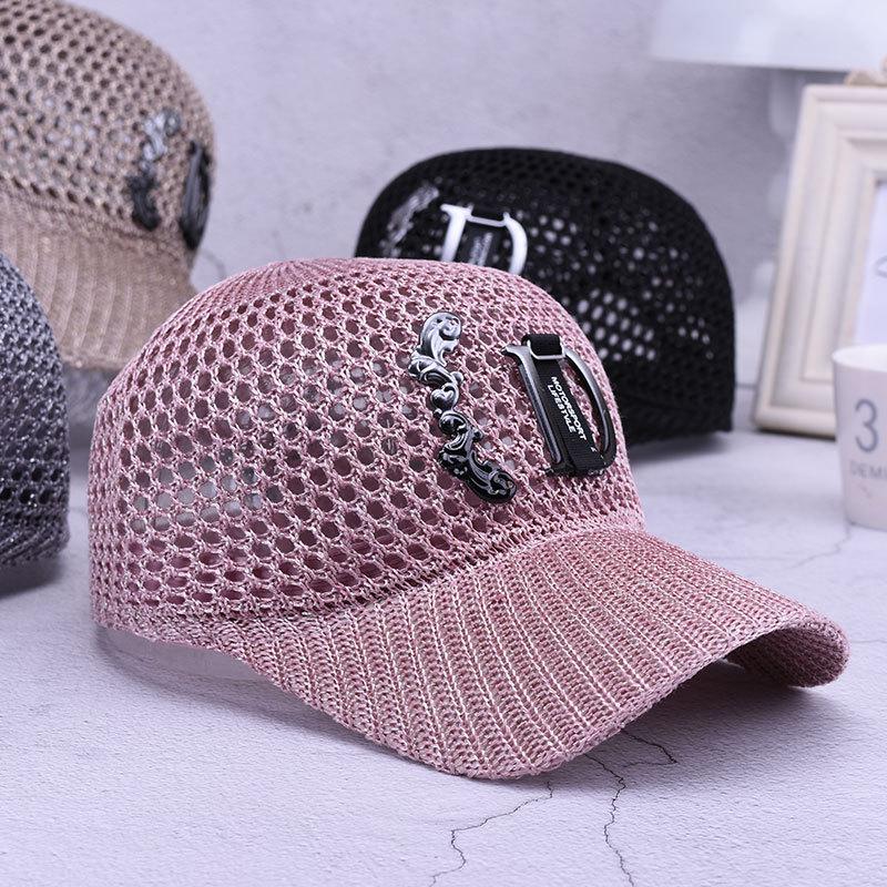 Cheap XY Summer Fashion Hollow Letter D Sun Protection Knight Hat Out ...