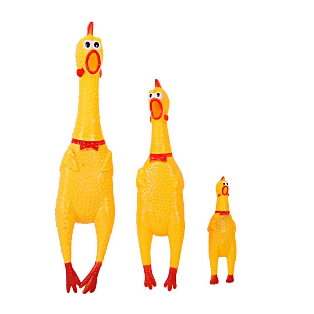 Buy K's Funny Design Non-Toxic Screaming Rubber Chicken Squeeze Toys ...