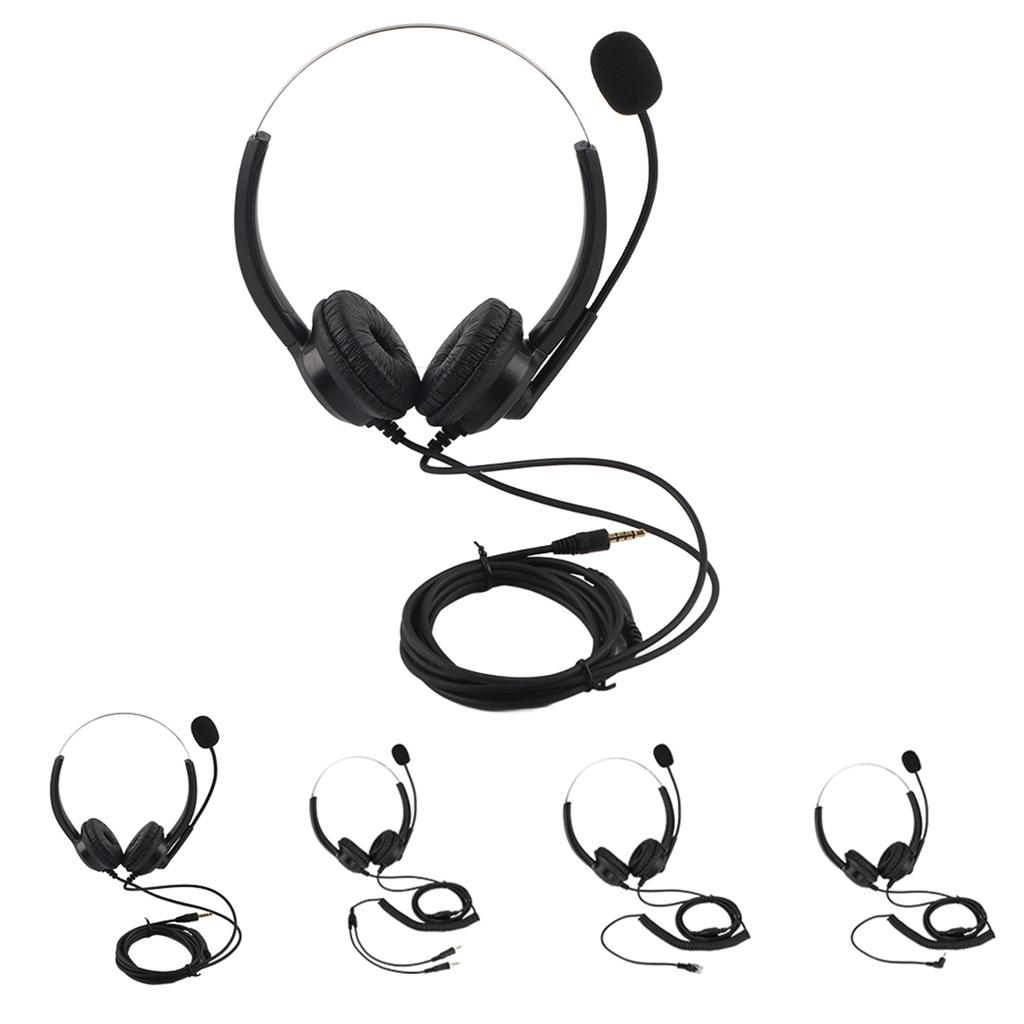 Cheap Lossless Sound Call Center Headphones 330° Rotary Earmuffs Call ...