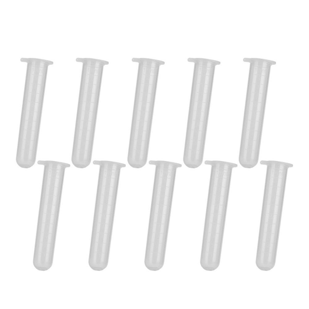 Buy 5ml 10ml Plastic Sample Bottle Test Tube Mini Bottles Storage ...