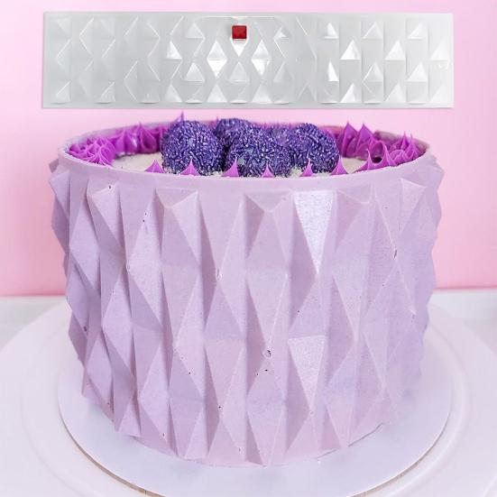 Satın alın Wear-Resistant Folding Fondant Mold Useful Wedding Cake Edge ...