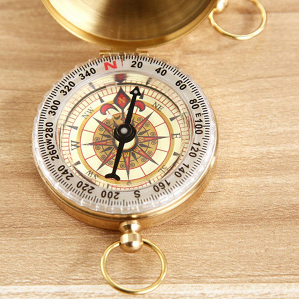 Buy Compass Outdoor Multi-Function with Luminous Pocket Watch Type Pure ...