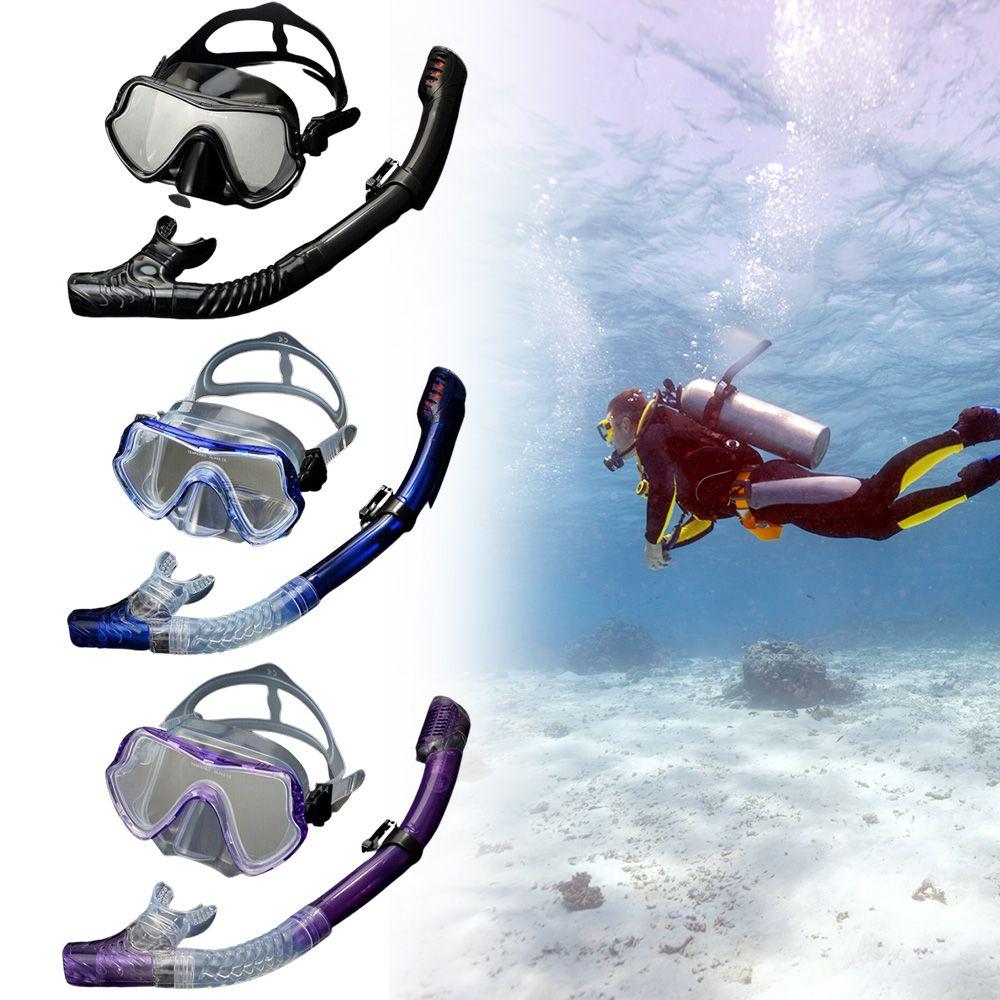 Outdoor Water Sports Goggles Snorkeling Set Anti-Fog Tube Swimming ...