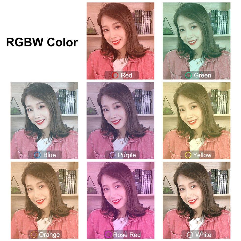 XXJJ 4 In 1 Vlogging Live Broadcast Smartphone Video Rig + Ring LED ...