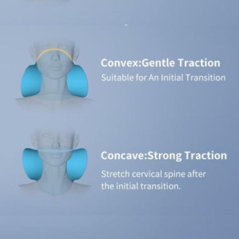 Buy Neck Stretcher PU Cervical Vertebra Massage Pillow Neck Shoulder ...