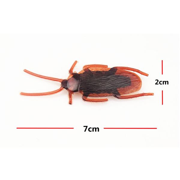 50pcs Realistic Bugs Fake Insects Simulation Creepy Plastic Fake ...