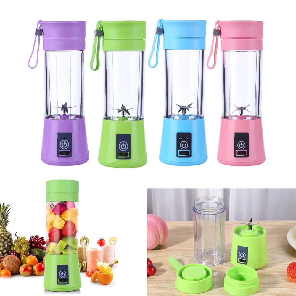Buy Mini Electric Travel Juice Mixer Fruit and Vegetable Mixer Portable ...