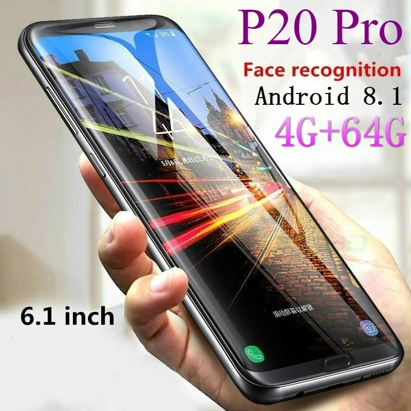 Buy Smartphone Android 8.1 4GB+64GB 6.1 Inch MTK6580 Octa Core Mobile ...