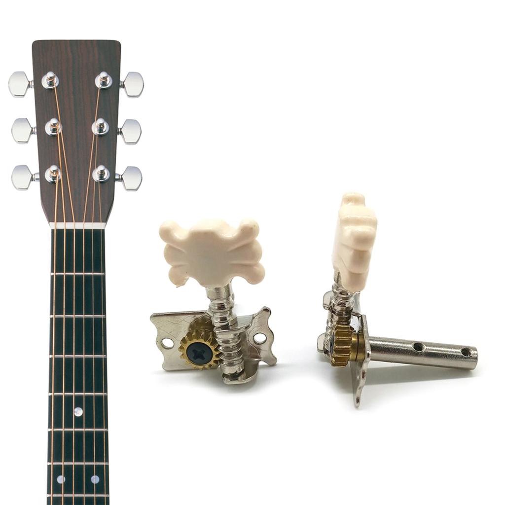 Buy Guitar Tuning Pegs, 3L 3R Classical Guitar String Tuning Peg Tuners ...
