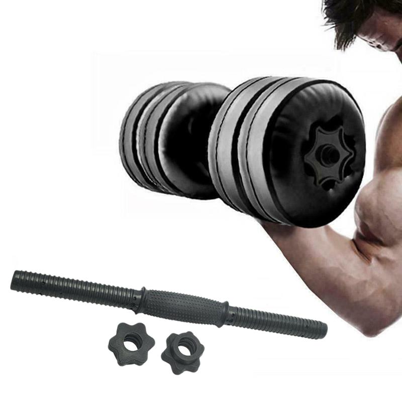 Satın alın 17.7inch Dumbbell Bars Threaded Dumbbell Handle Set for Home ...