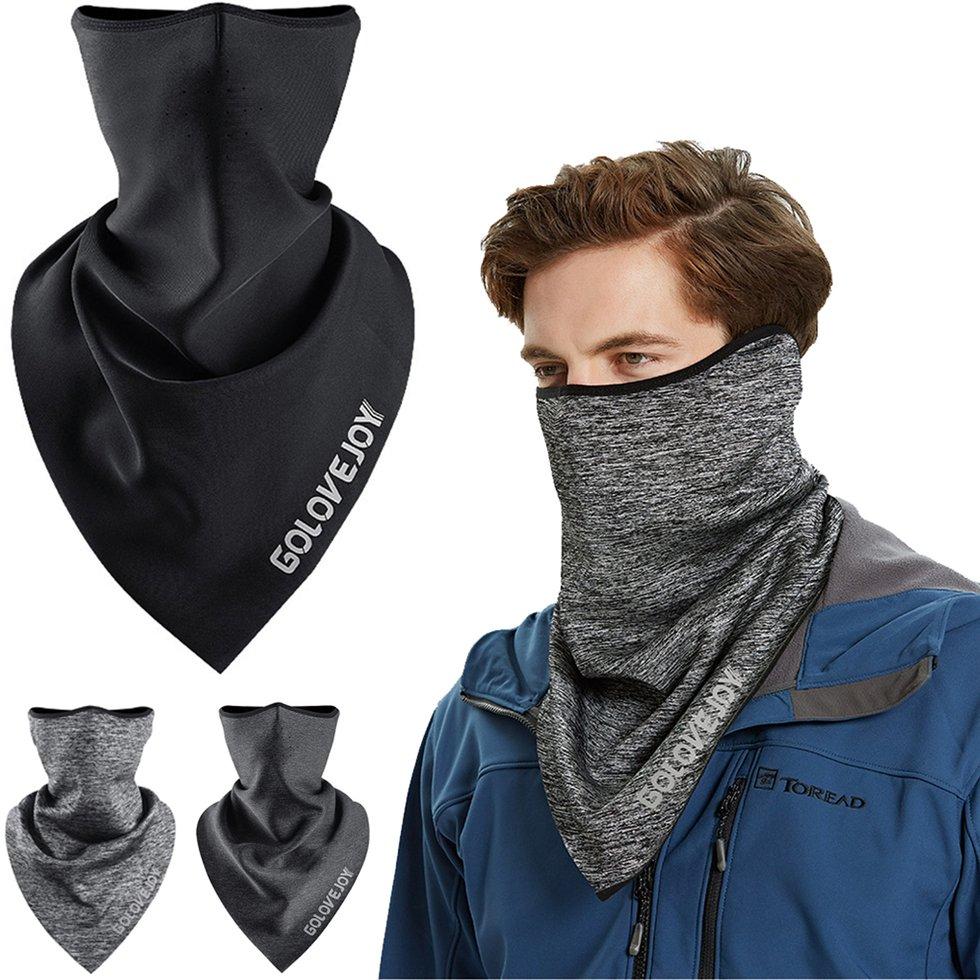 Cheap Half Face Scarf Cotton Face Scarf Thermal Fleece Neck Warmer ...
