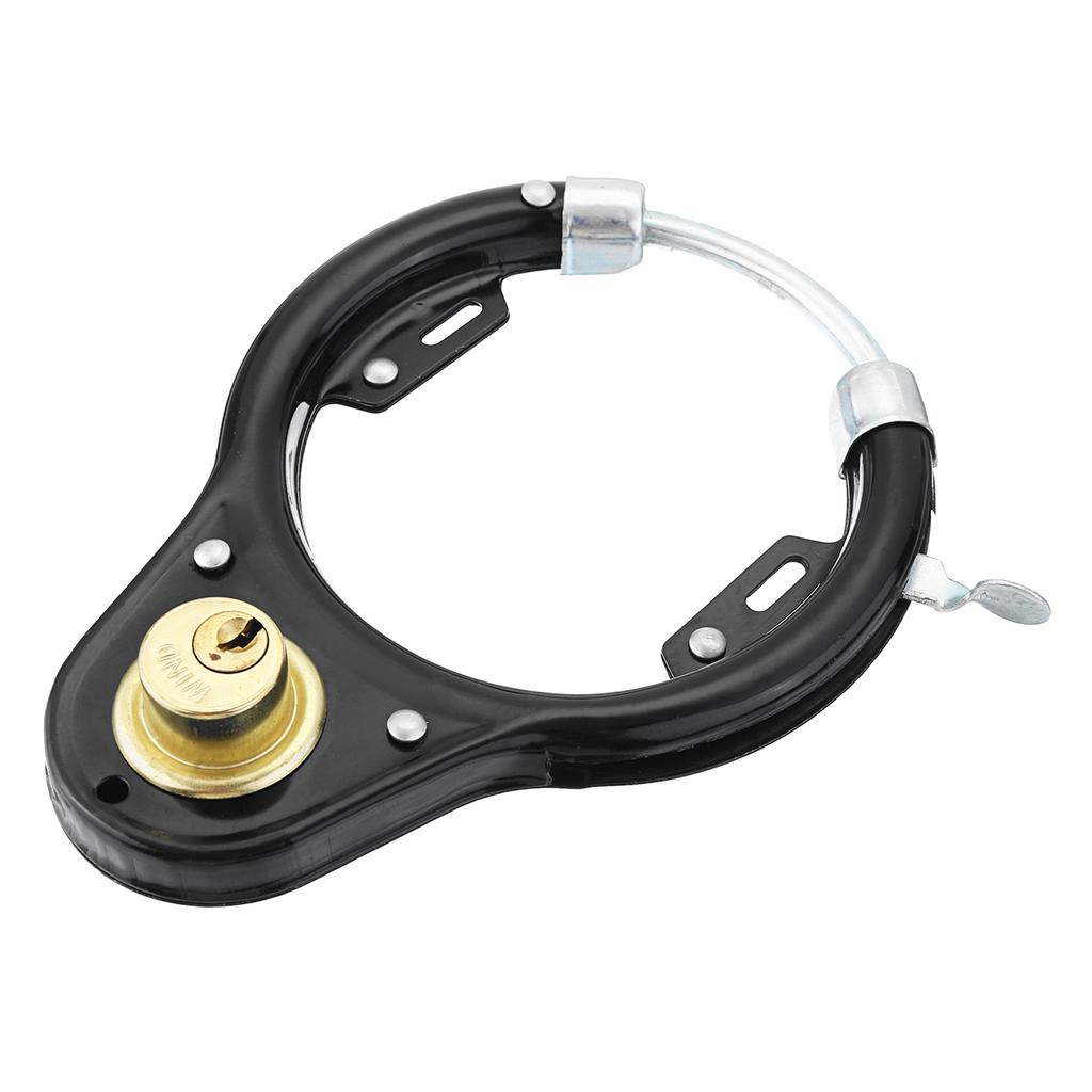 Vintage Bicycle Lock Bike Cycle Wheel Tire Scooter Motorbike Security ...