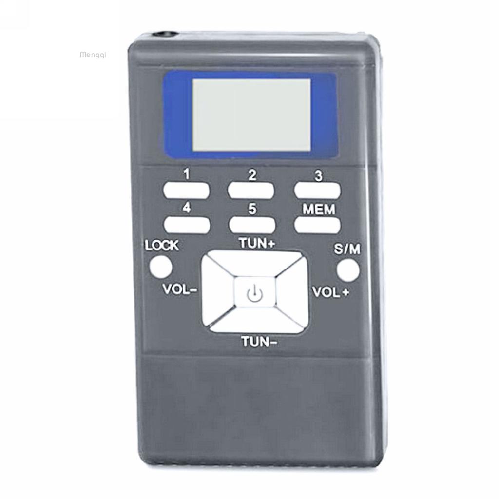 Buy Portable Handheld Digital FM Radio Receiver Battery Powered with ...
