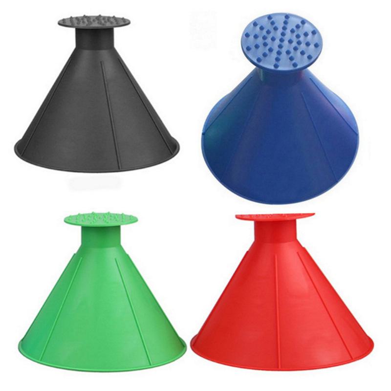 Cheap Snow Cone 2-in-1 Windshield Snow & Ice Remover Scraper | Joom
