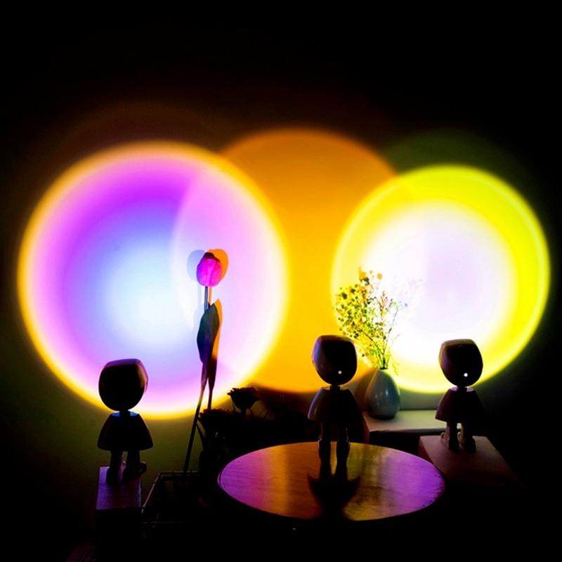 Buy Wall Decor LED Robot Projector Atmosphere Light Touch Control ...