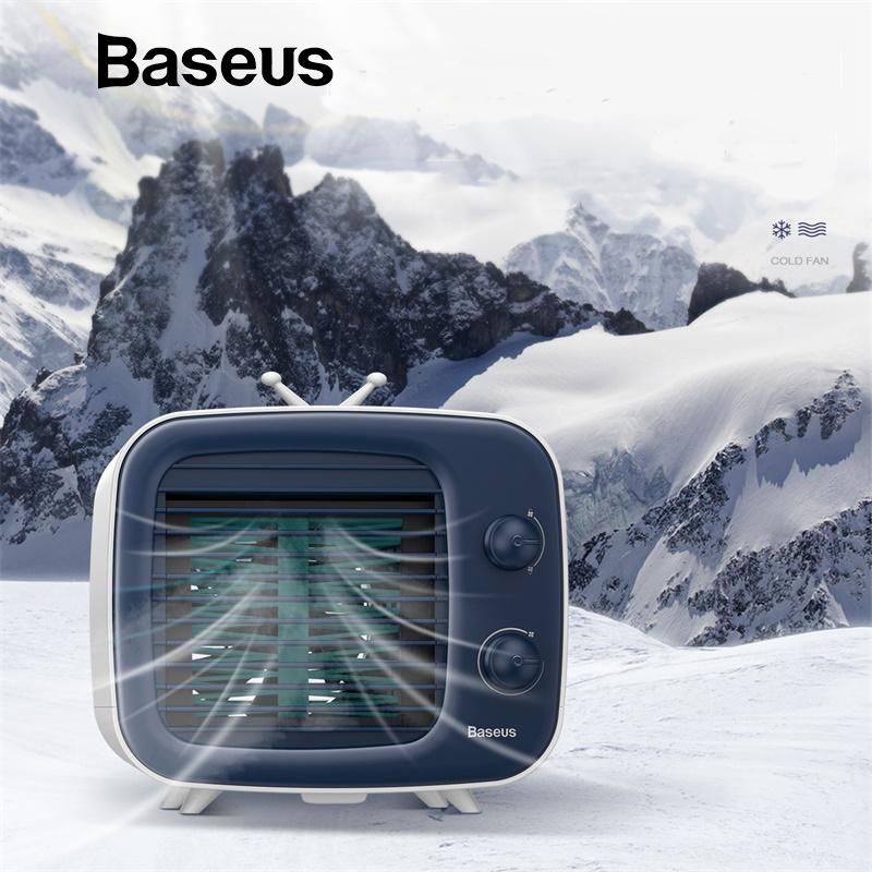 Buy Baseus Mini Air Cooler Fan Portable Air Conditioner Humidifier ...