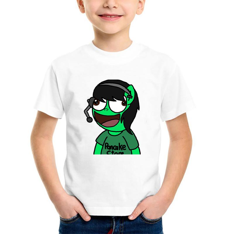 Children Cartoon Print Daithi De Nogla ponified Funny Game T Shirt Kids ...