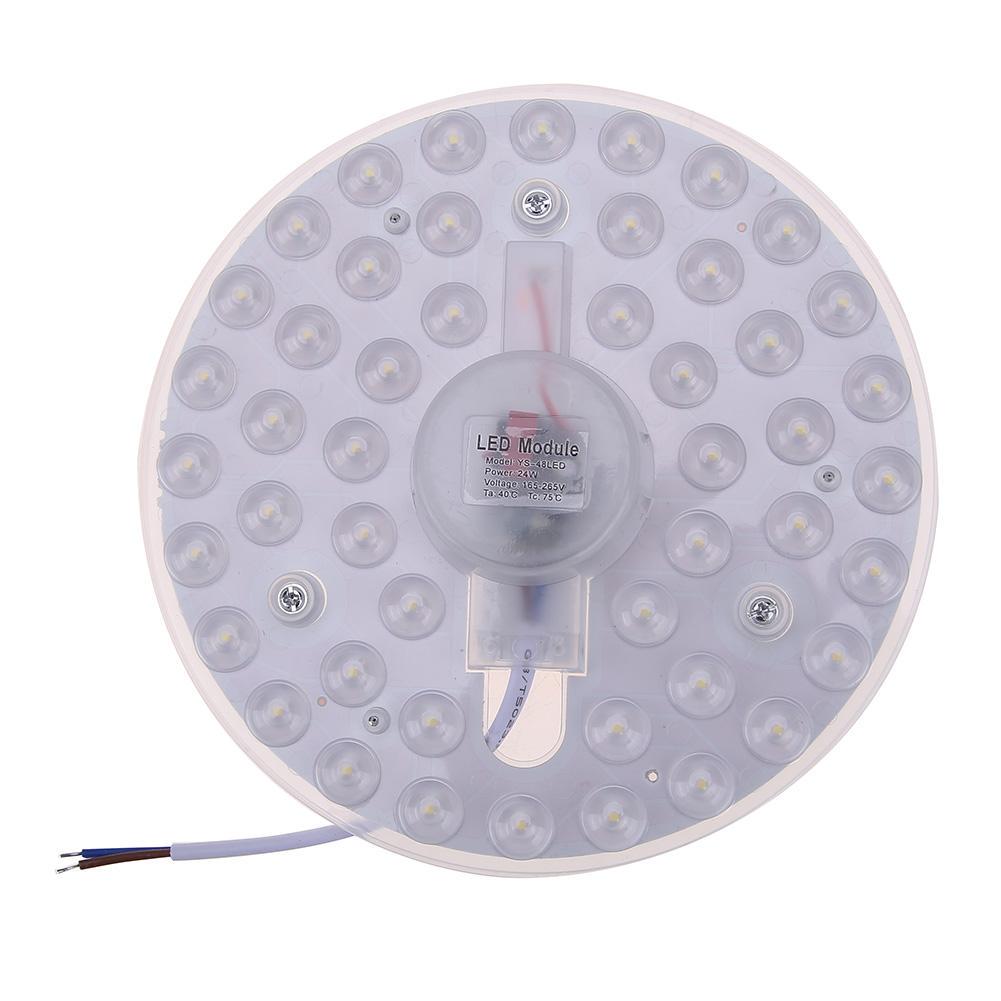 Cheap 24W White Magnet Ceiling Panel LED Lamp Bulb Replace Module Light ...