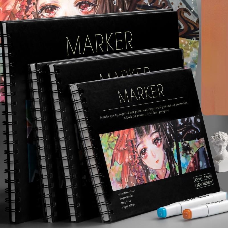 Buy 8K/16K/A4 50 Sheets of Thickened Paper Sketchbook Student Art ...